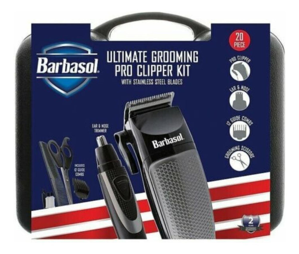 Kit Ultimate grooming Pro Clipper by Barbasol De 20 piezas – Opera Gallery
